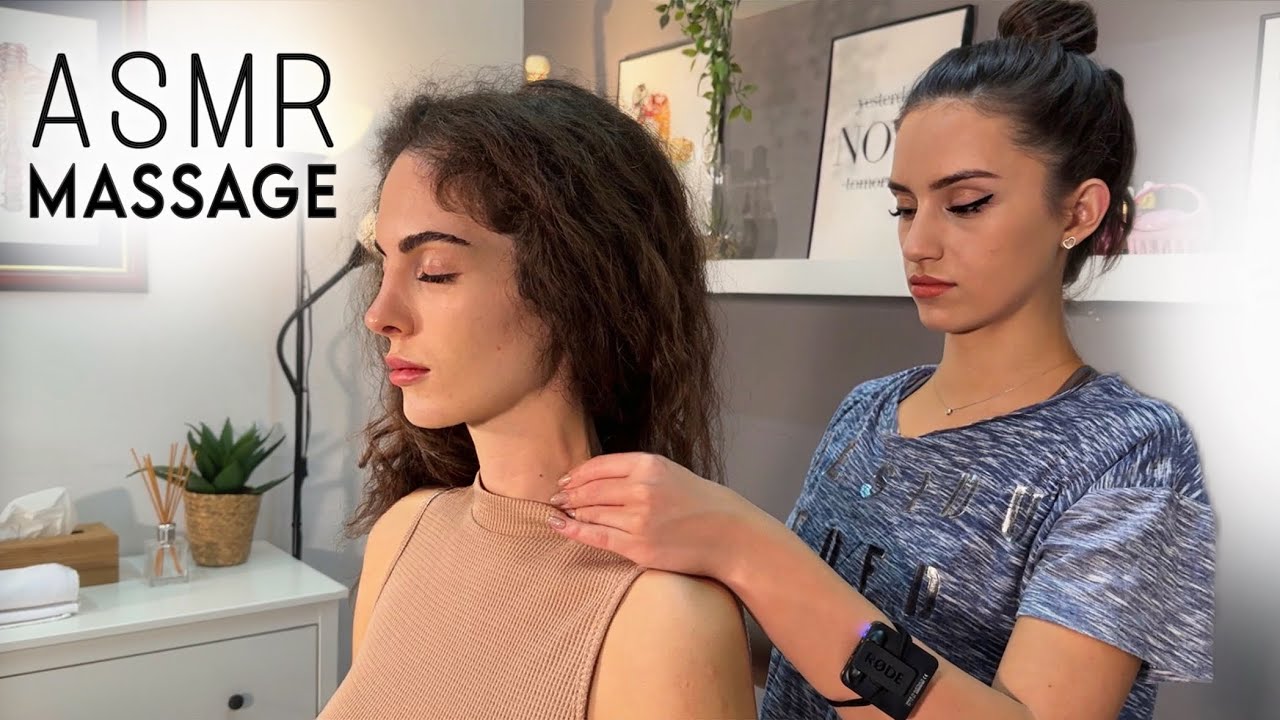 ASMR Sleep Well - Relaxing ASMR Head, Foot and Leg Massage - YouTube