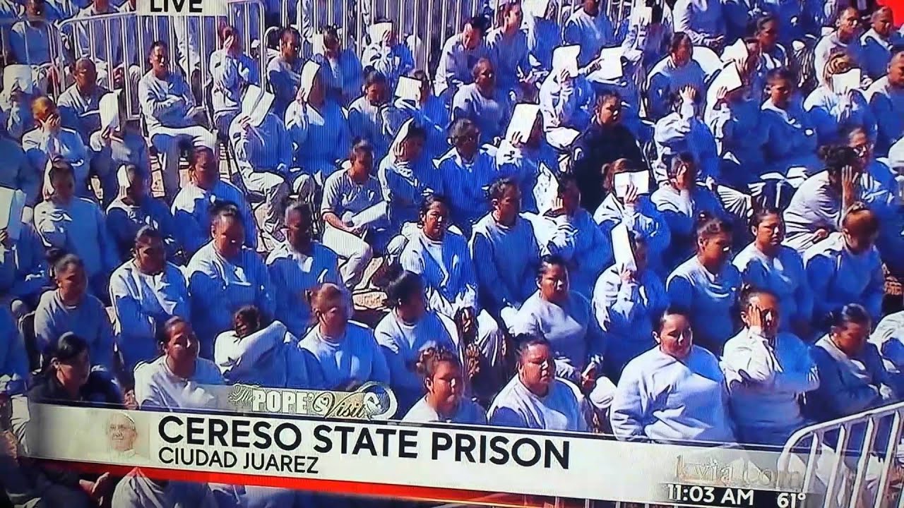 Pope Francis in Cereso Prison - YouTube