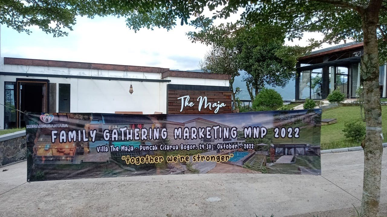 Family Gathering Marketing Di Villa The Maja Cisarua Puncak Tgl 29-30 ...