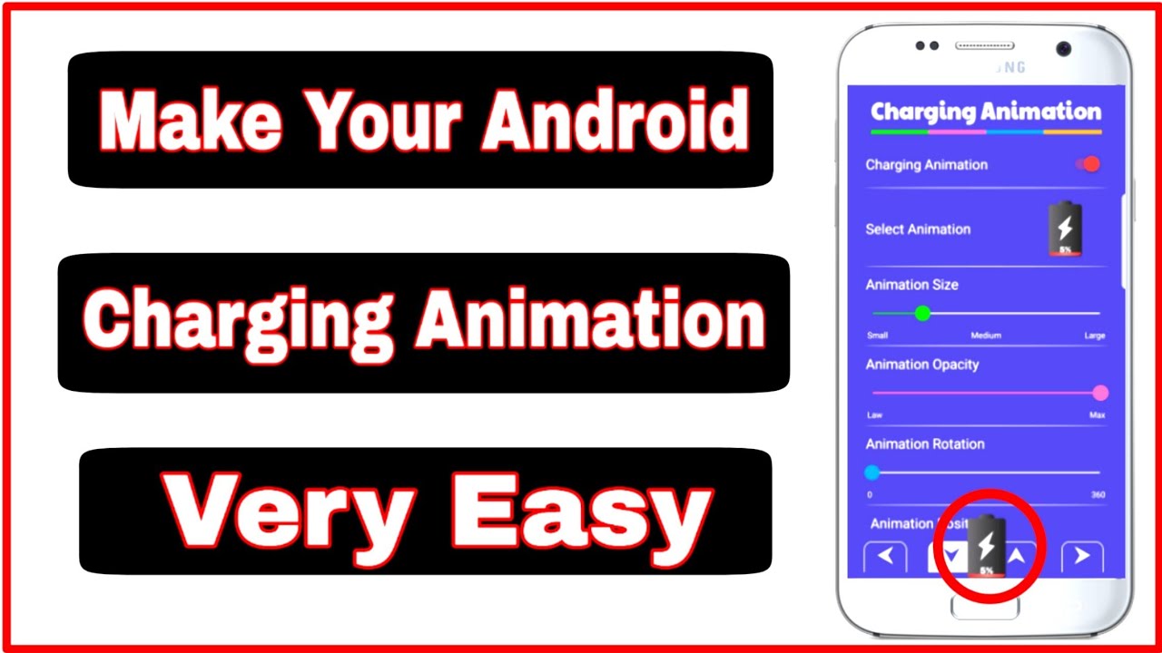 Make Your Android | Charging Animation | Animation Charging | Animation ...