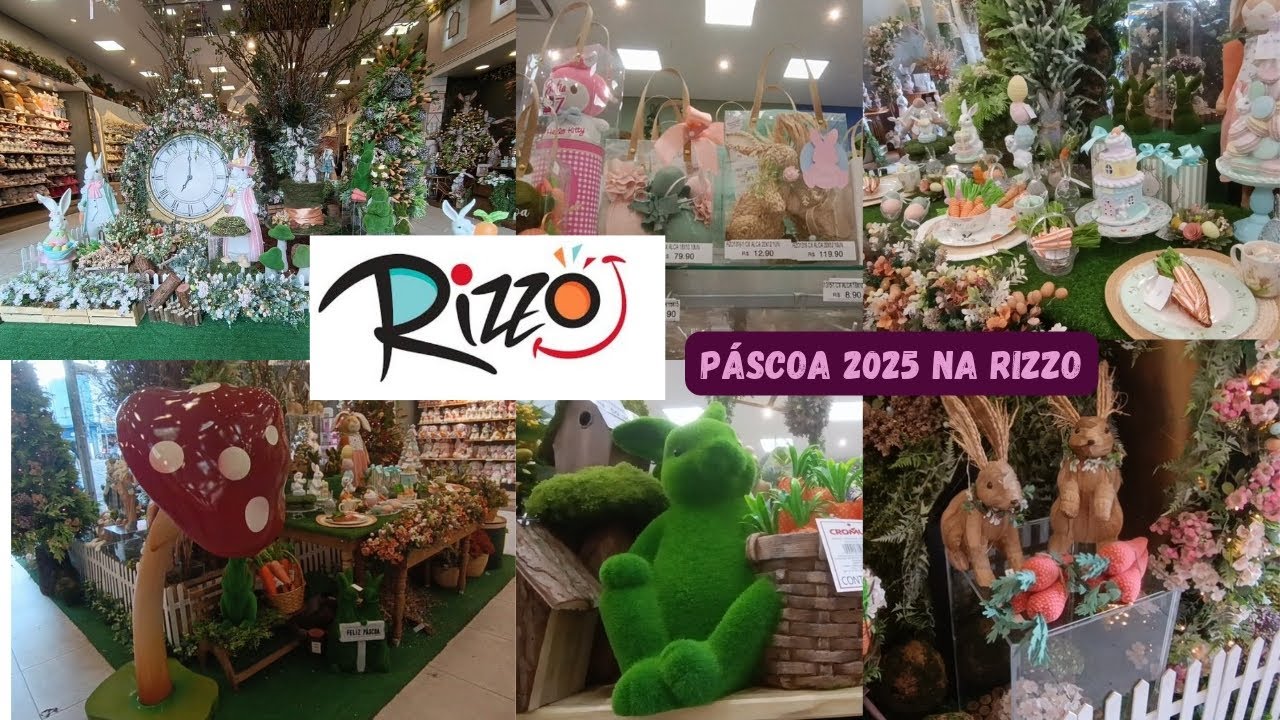 Páscoa 2025 nas Lojas Rizzo da 25 de março - YouTube