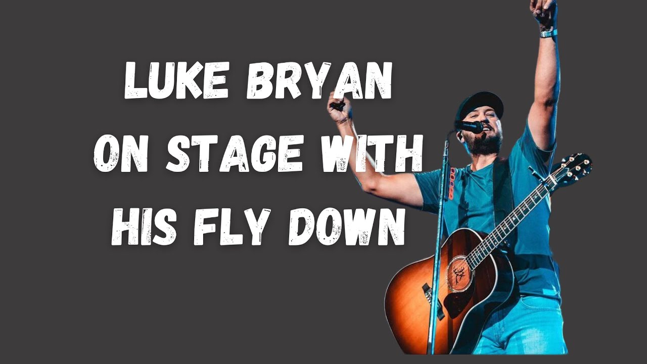 Luke Bryan on Stage with his Fly Down - YouTube