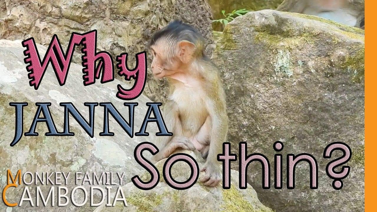 Little Janna is getting smaller and smaller. Is it because she gets not ...