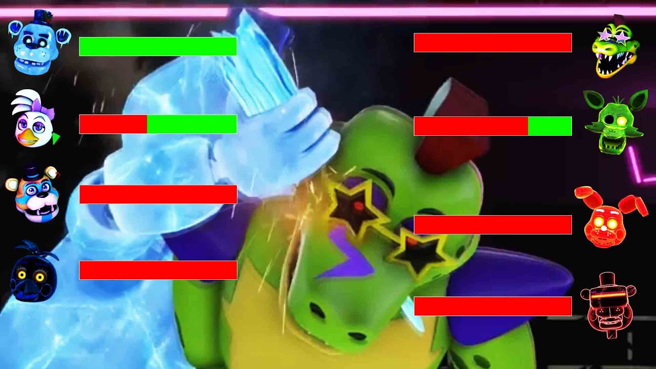 [SFM FNAF] Top 10 FNAF vs FIGHT Animations With Healthbars! - YouTube