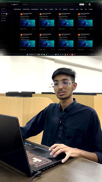 Meet Mohit Soni from Rajasthan – A 2nd Semester CodingGita B.Tech CSE Student #acpc - YouTube