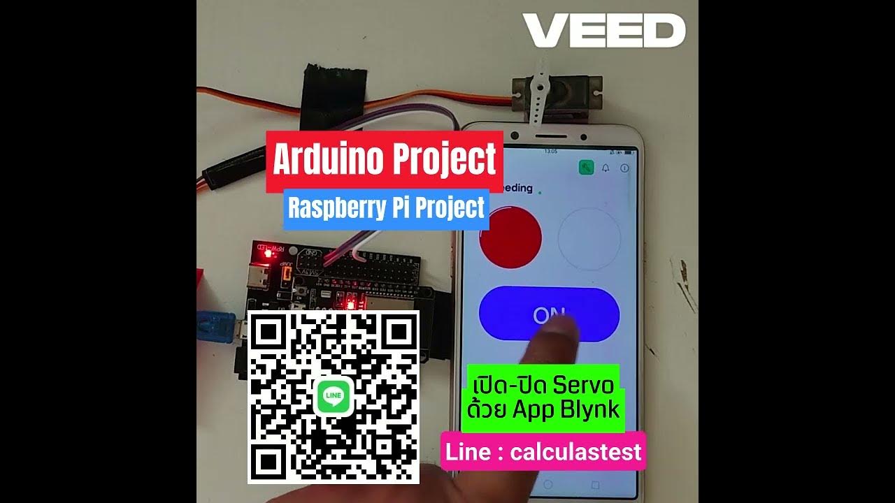 Arduino Project Control Servo Blynk Arduino Arduinosoftware Arduinoiot