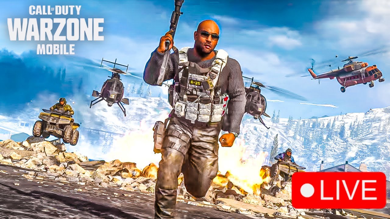 🔴Warzone Mobile New Update Grind Live! Only Tryhard Lobby🥵| Handcam Stream - YouTube