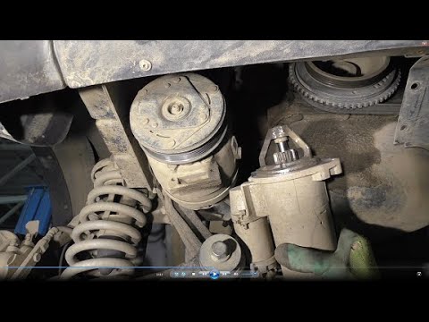 Замена стартера на Chevrolet Niva 4х4 Шевроле Нива 2016 года - YouTube
