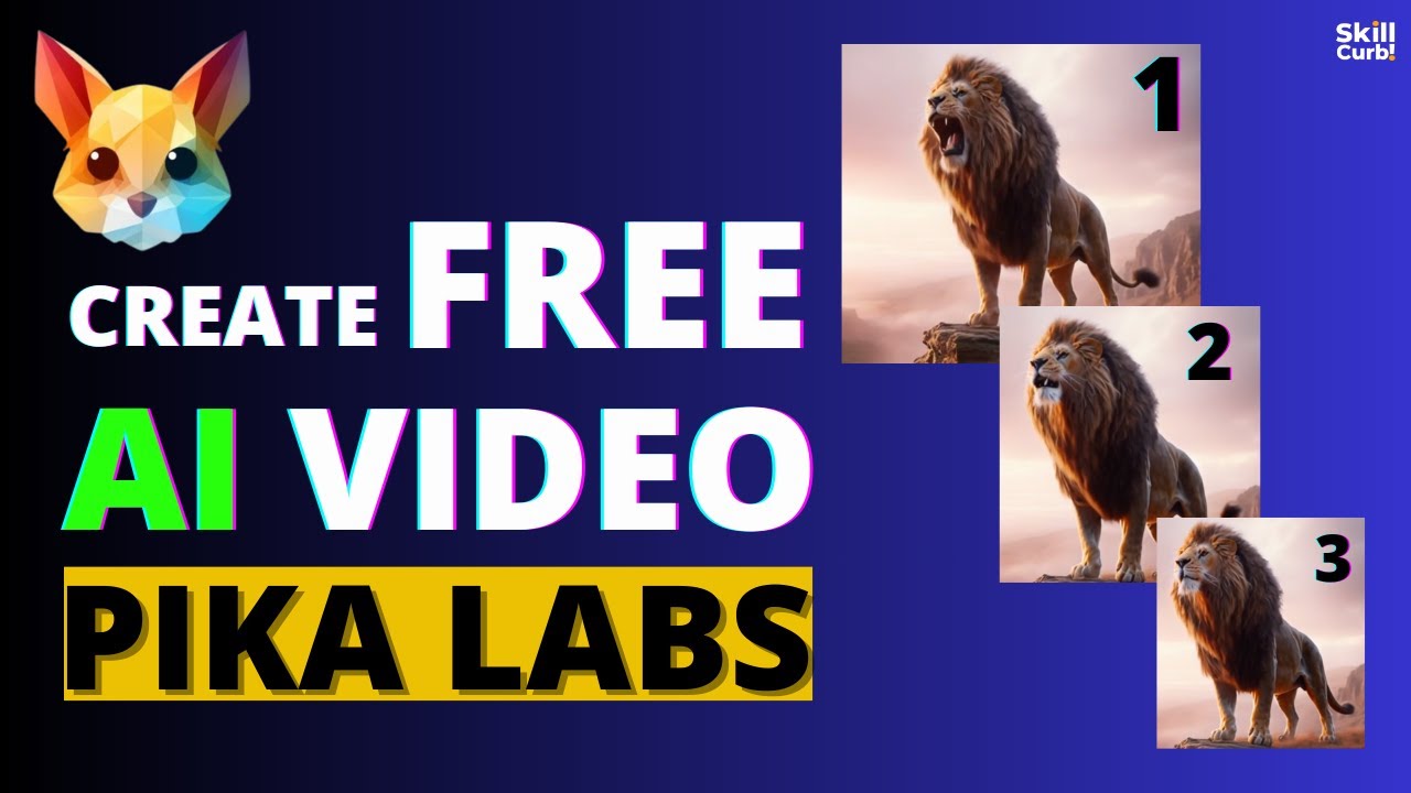FREE Text to AI Video Generator Tutorial with Pika Labs | Includes ...
