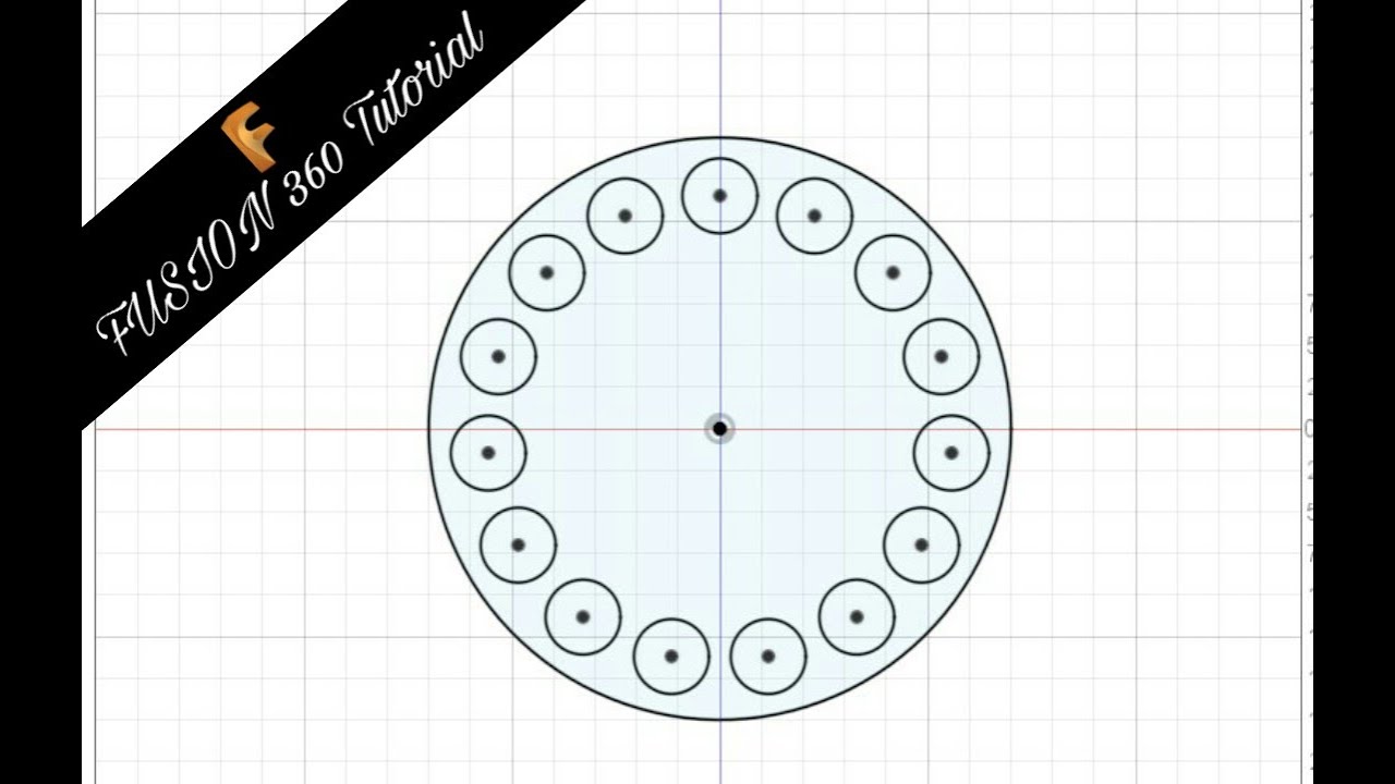 How to make Circular pattern in AUTODESK Fusion 360 in Bangla | Step by ...