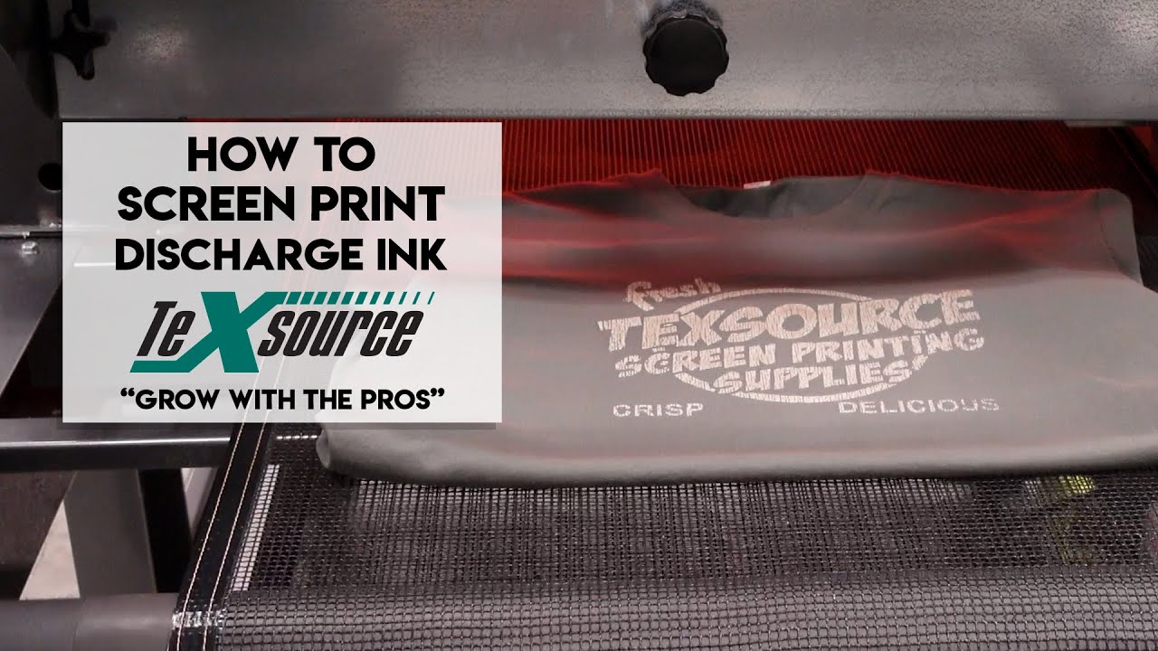 Don't fear printing discharge - Here's where to start - YouTube