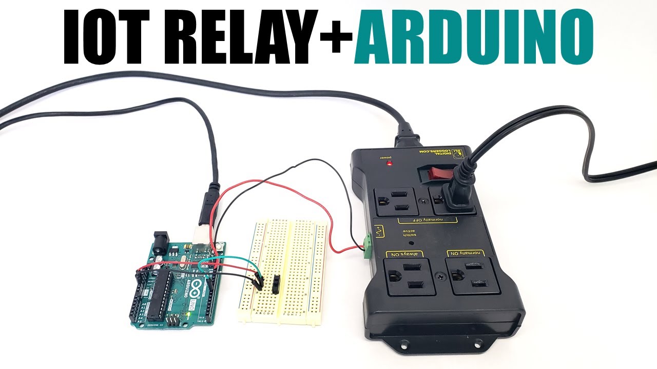 IoT Power Relay And Arduino Setup And Tutorial YouTube