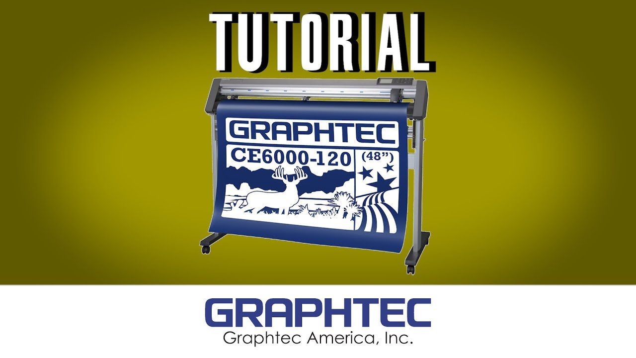 Graphtec CE6000 Tutorial - Optional Controller - YouTube