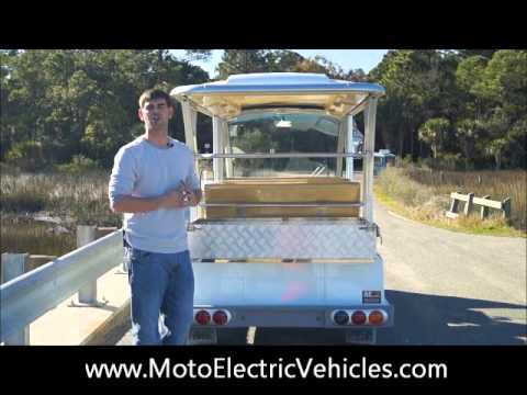 6 Passenger Electric Shuttle- Utility Cart- LSV | From Moto Electric ...