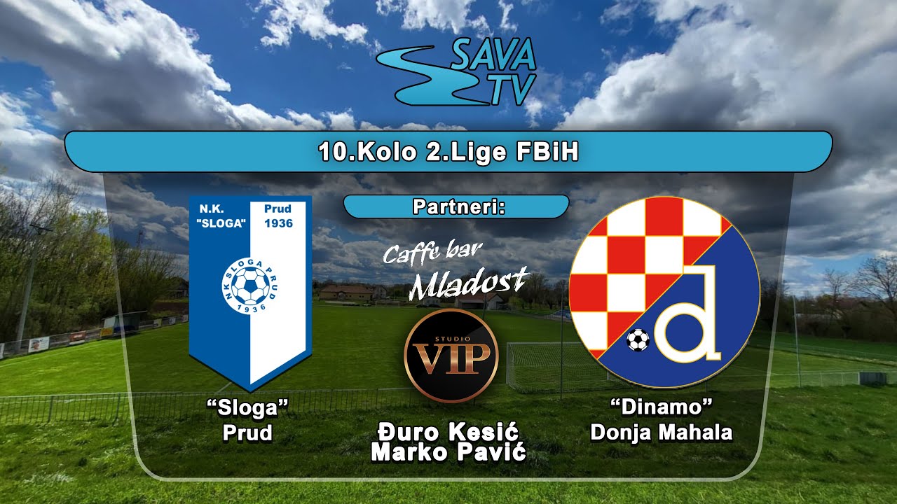 NK Sloga Prud - NK Dinamo Donja Mahala - YouTube