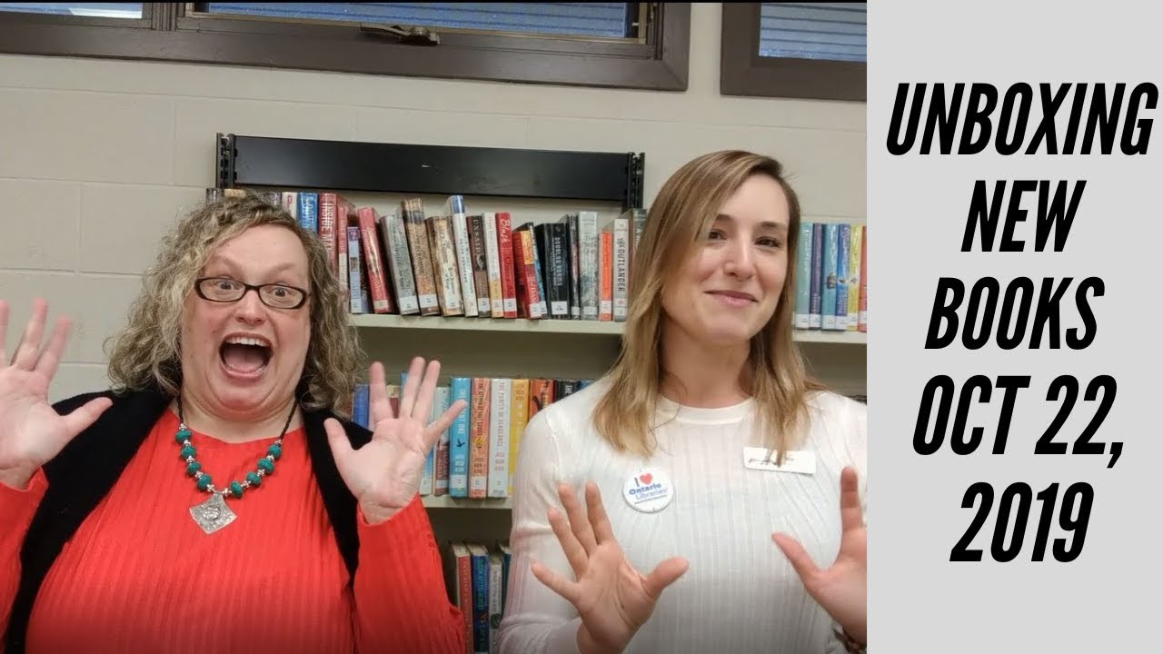 Unboxing new books October 22, 2019 - in front of a LIVE audience - YouTube