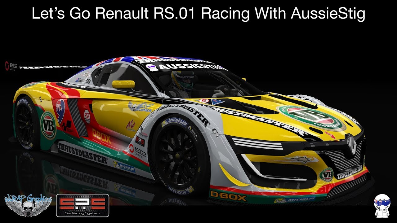 Let's Go Renault RS 01 Racing With AussieStig - Intro New SRS Series ...