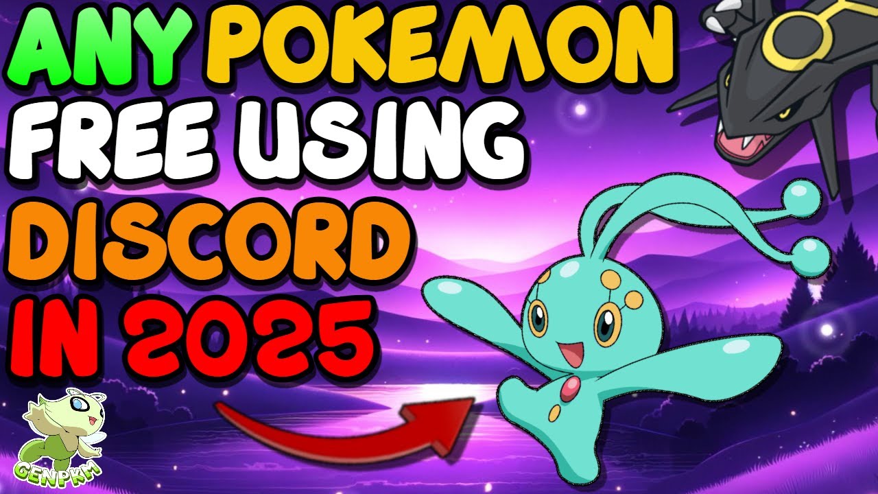 How To Get Any Pokémon Free In 2025 Using Discord - YouTube