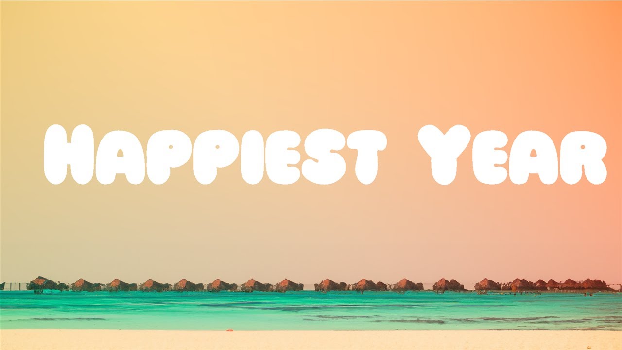 Jaymes Young - Happiest Year Lyrics - YouTube