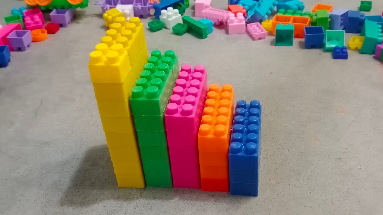 Creating DIY blocks/ASMR buliding block/relaxtion # asmr # relaxing ...