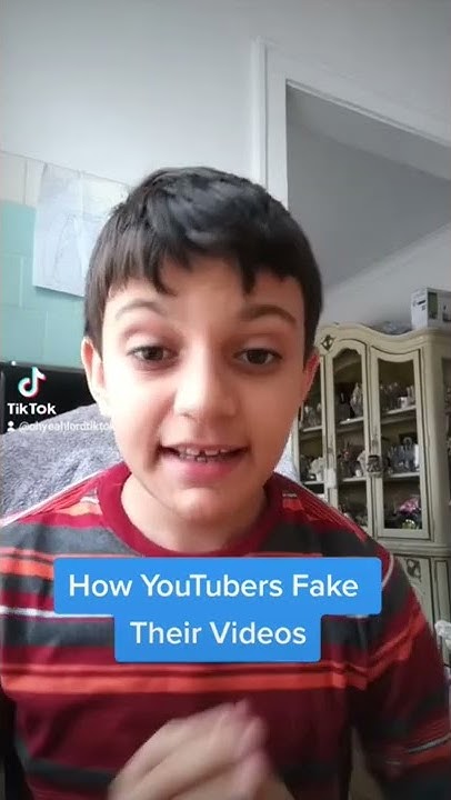 How YouTubers Fake Their Videos - YouTube