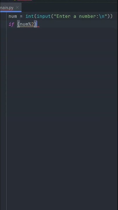 Python Program To Check If A Number Is Odd Or Even😉 Codewithharry Css Python Programming