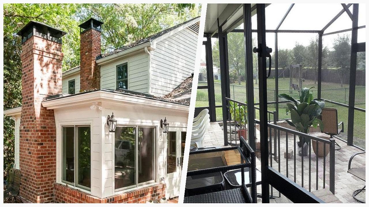 75 Brick Floor Sunroom Design Ideas You'll Love 😊 - YouTube