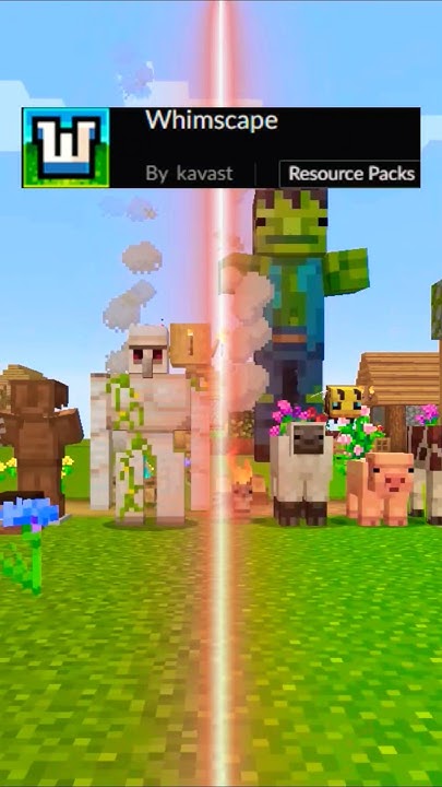 Whimscape – A Vibrant Makeover for Minecraft! (Before & After Showcase ...
