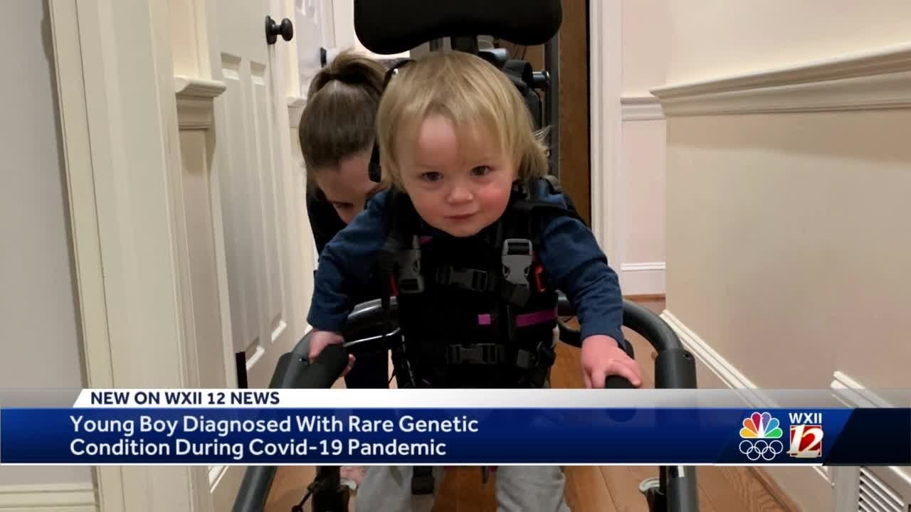 Young boy diagnosed by rare genetic condition - YouTube