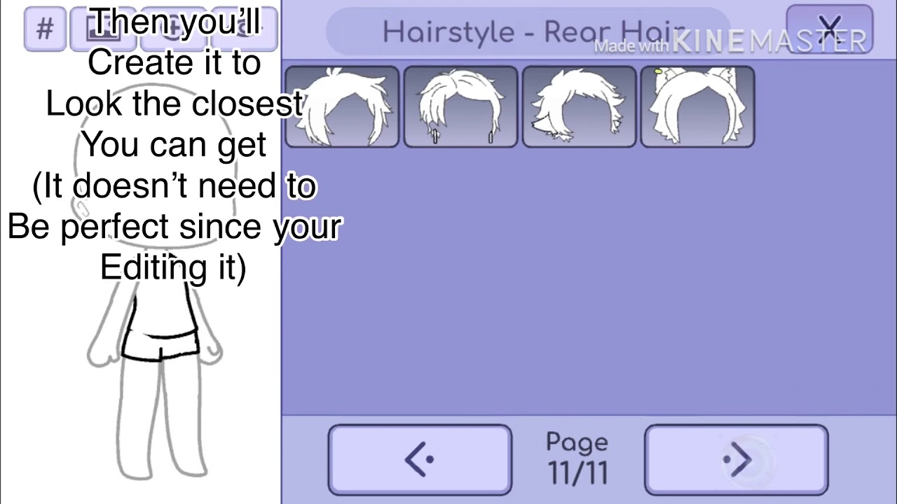 How to edit your GL character to look like another character - YouTube
