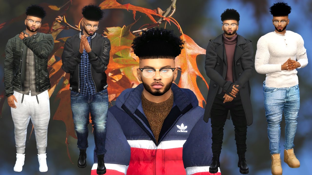 Sims 4: 33 DAY CAS CHALLENGE || DAY 21 🍂 FALL/AUTUMN 🍂 - YouTube