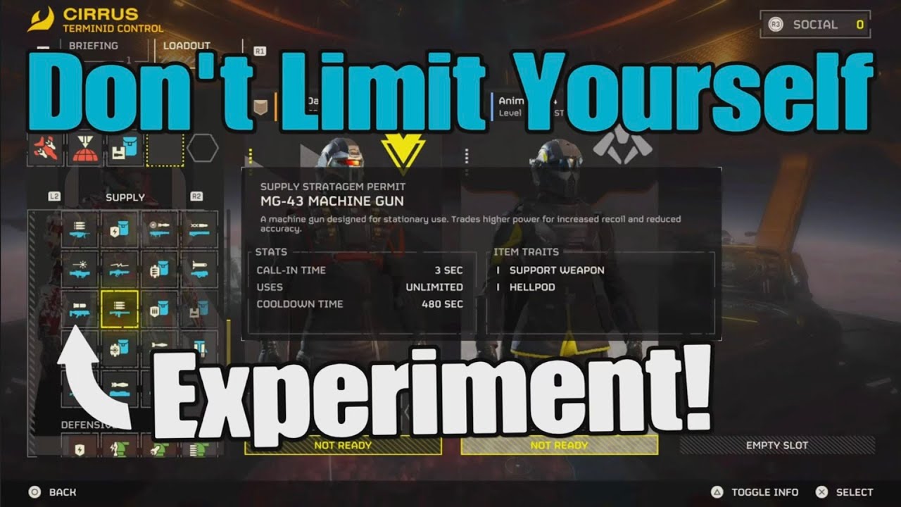 An Unconventional Loadout Explained In Helldiver's 2 - YouTube