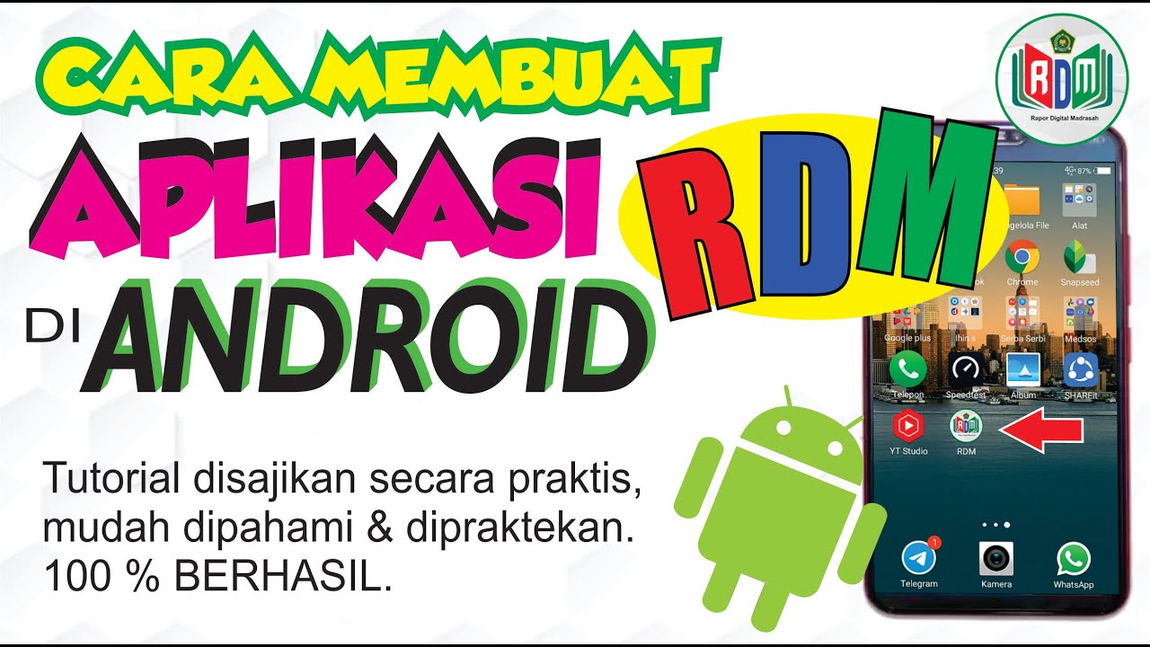 SANGAT MUDAH !! Membuat Aplikasi RDM di Android - YouTube