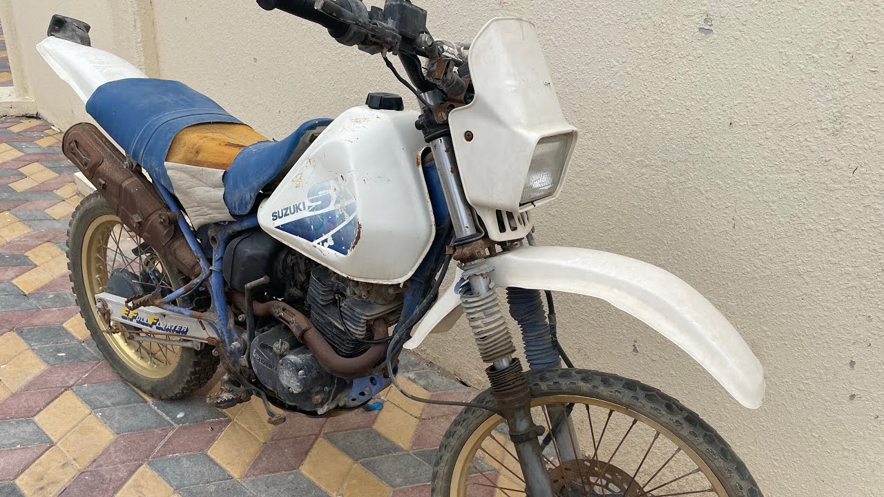 SUSUKI DR200 full restoration - YouTube