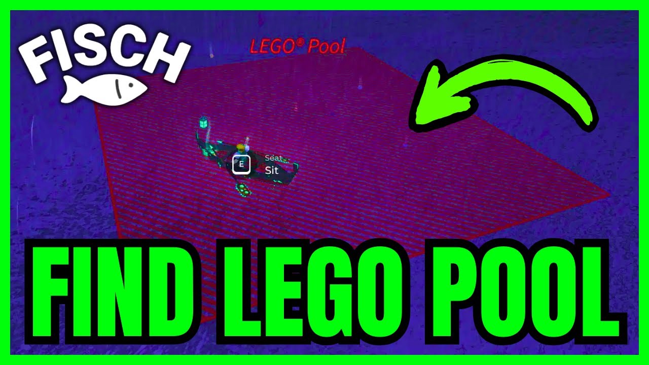 How To FIND & SPAWN LEGO POOL Location In Fisch Roblox (QUICK & EASY ...