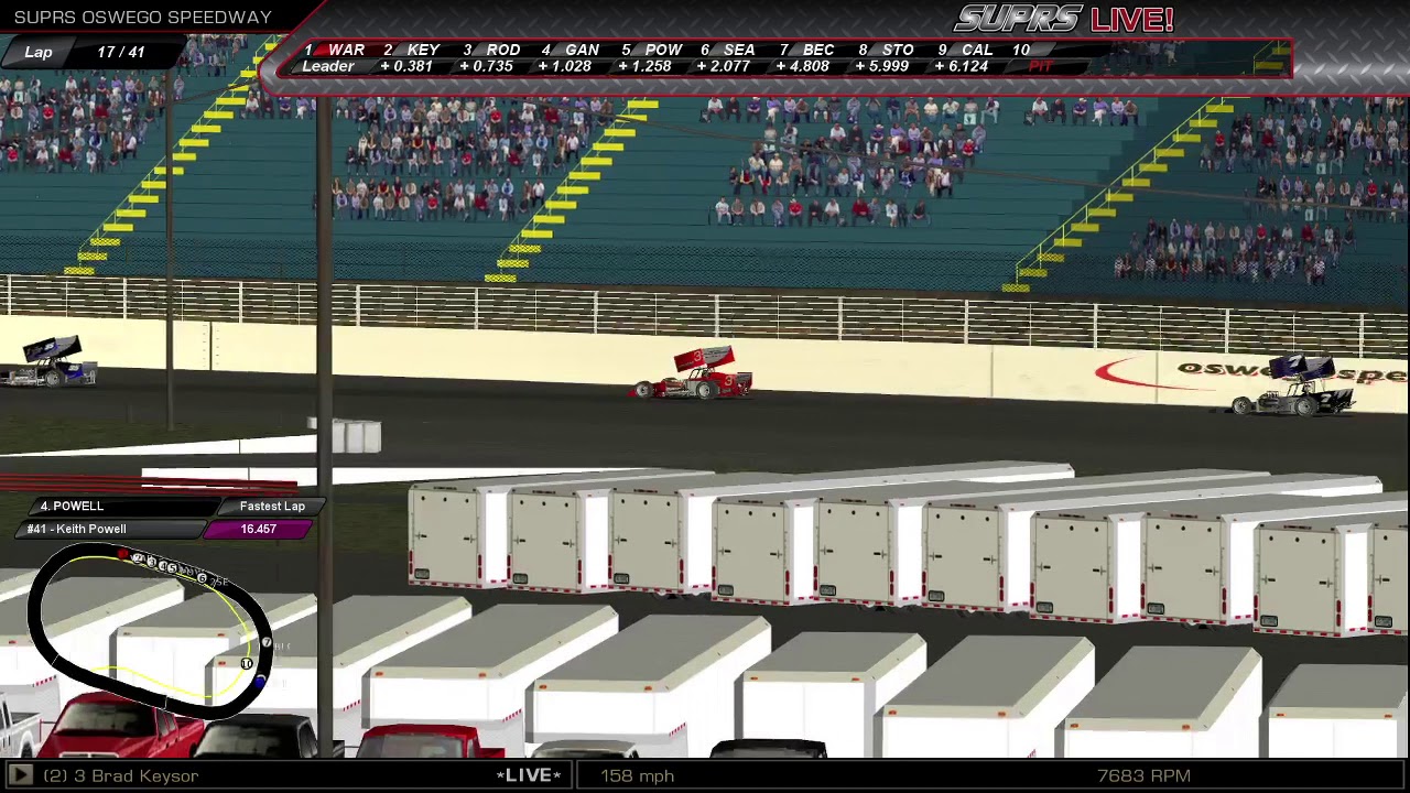 2020 Wing Supermodified Mid-Season Championship First Twin 35 at Oswego ...