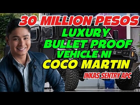 30 MILLION PESOS INKAS SENTRY NI COCO MARTIN / LUXURY ARMORED VEHICLE ...