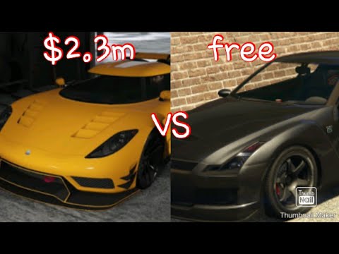 $ 2.3m Entity XXR vs FREE Elegy RH8 GTA V (Koenigsegg CCX vs nissan GTR ...