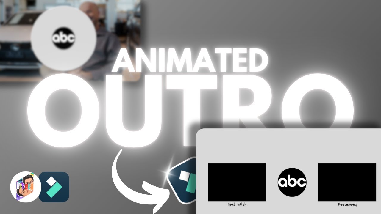 Animated Outro in Filmora 14 - Bingeo Studios - YouTube