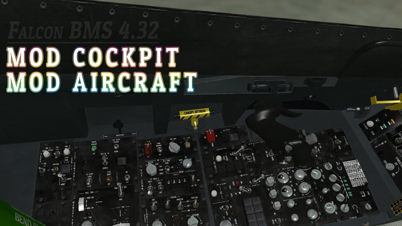 Falcon BMS - Modified F-16 BLOCK 50 start-up - YouTube