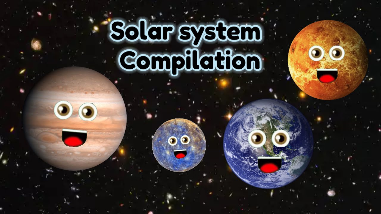 Solar system compilation! (600 sub special!) - YouTube