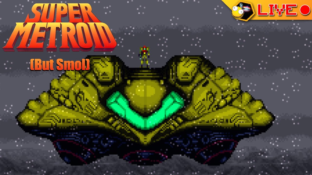 Super Metroid BUT Samus Is Tiny / Super Minitroid - YouTube