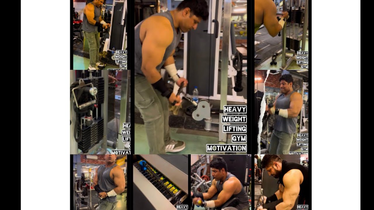 Gym traffic jam motivational Power Workout #powerful workout #Biceps # ...