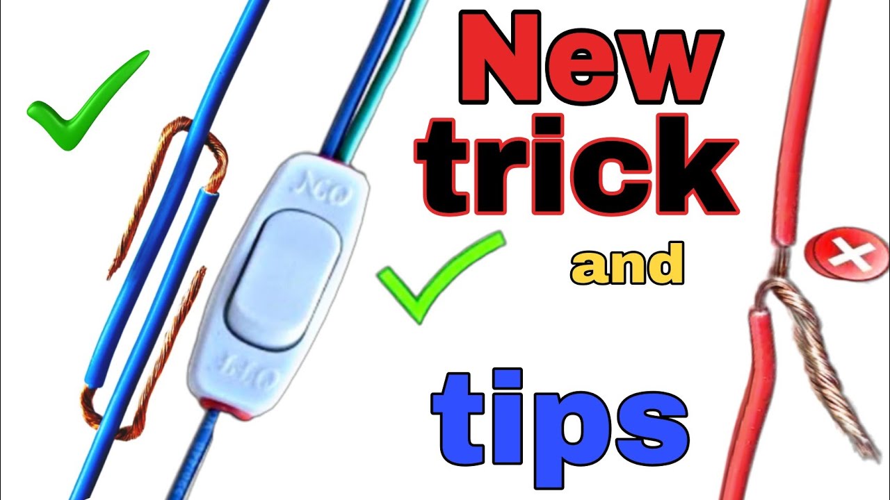 electric new trick | wayring swich | bed swich wayring kaise Karen ...