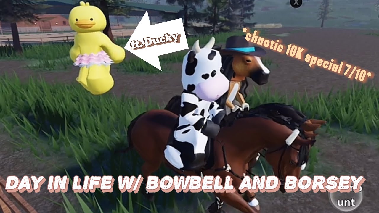 DAY IN LIFE W/ BOWBELL AND BORSEY! // ft. Ducky // *chaotic 10K special ...
