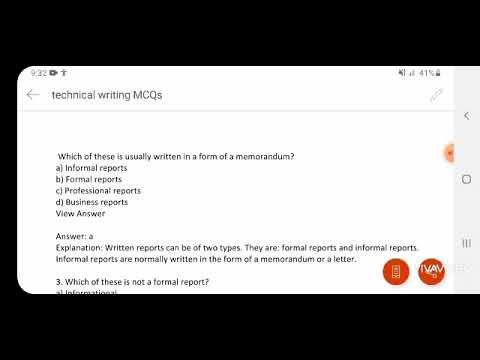 Technical writing mcq part 1 - YouTube