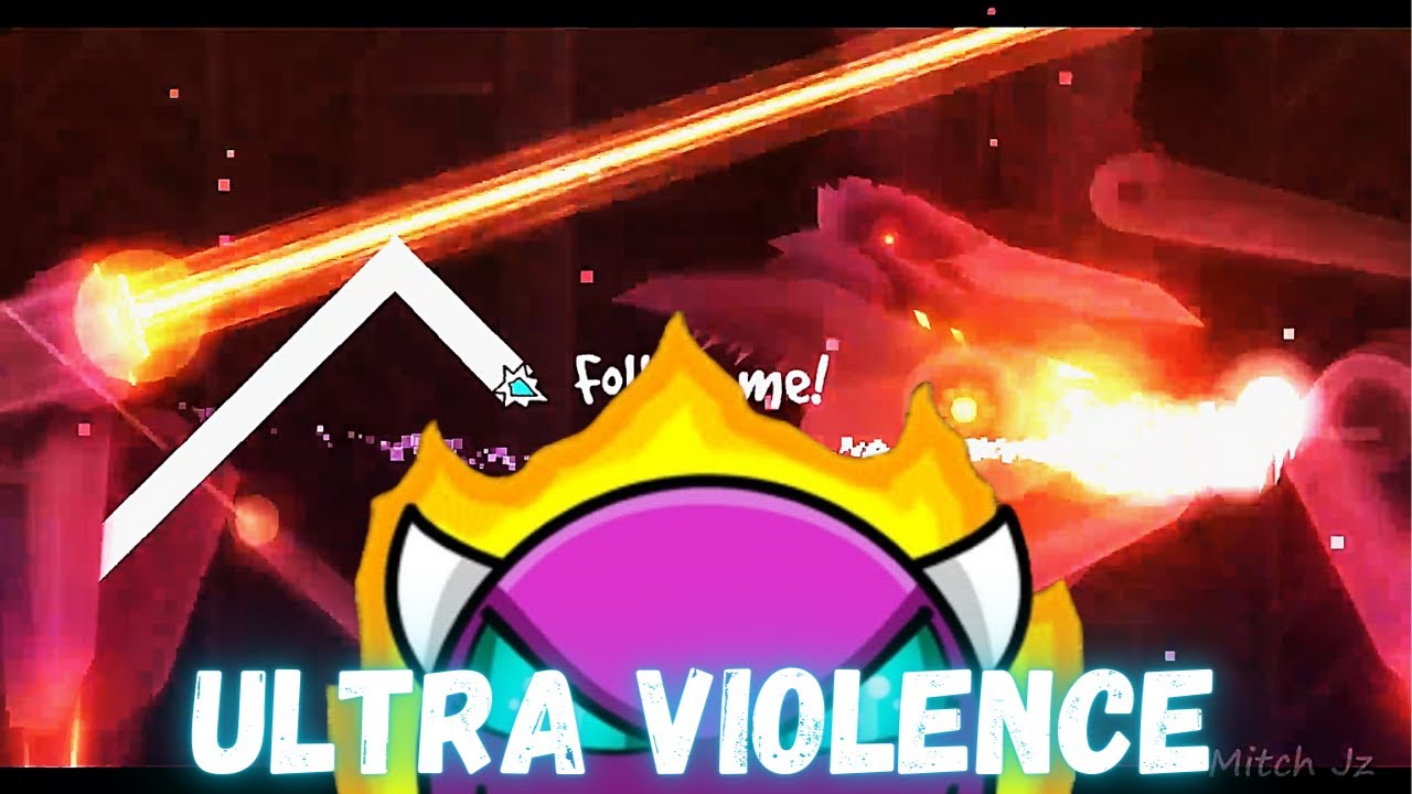 Ultra Violence 100% (Epic Demon) | Geometry Dash - YouTube