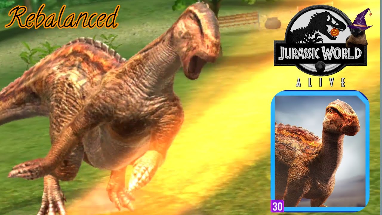 TENONTOSAURUS Rebalanced | New Jurassic World Alive 3.2 Update - YouTube
