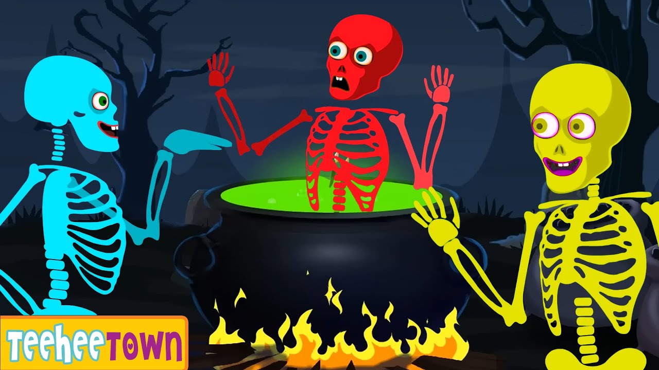 Midnight Magic - Five Skeletons Went Out One NIght | Funny Songs By ...