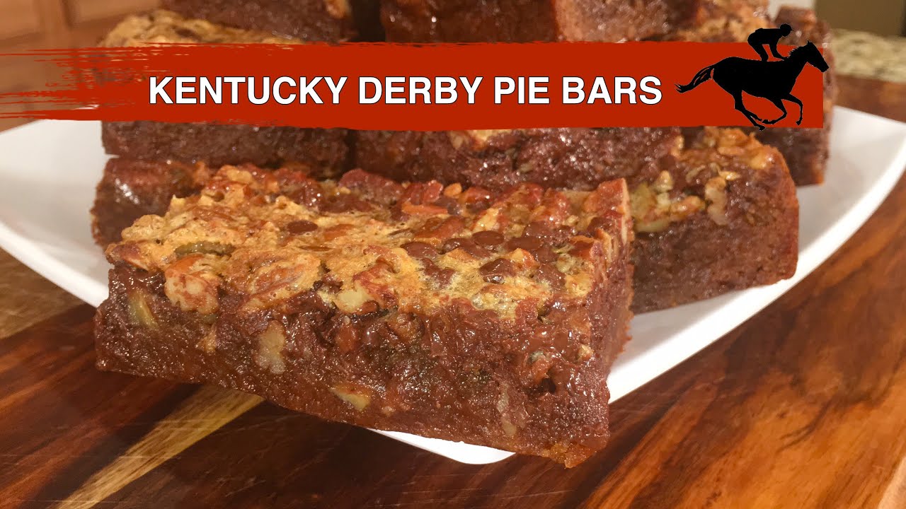 Kentucky Derby Pie Bars - YouTube